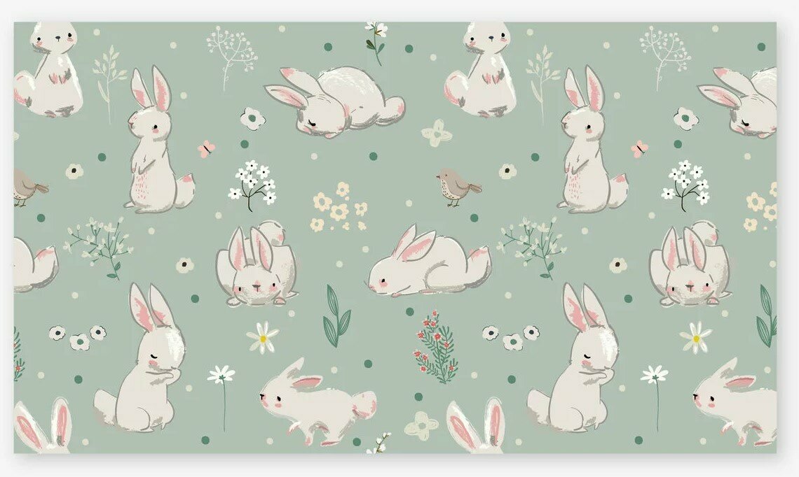 Конверты для денег, Зайчата, 5 шт.