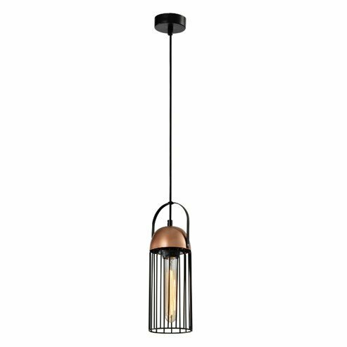 Подвес AURA S3465-1 BK+PKGD+BK