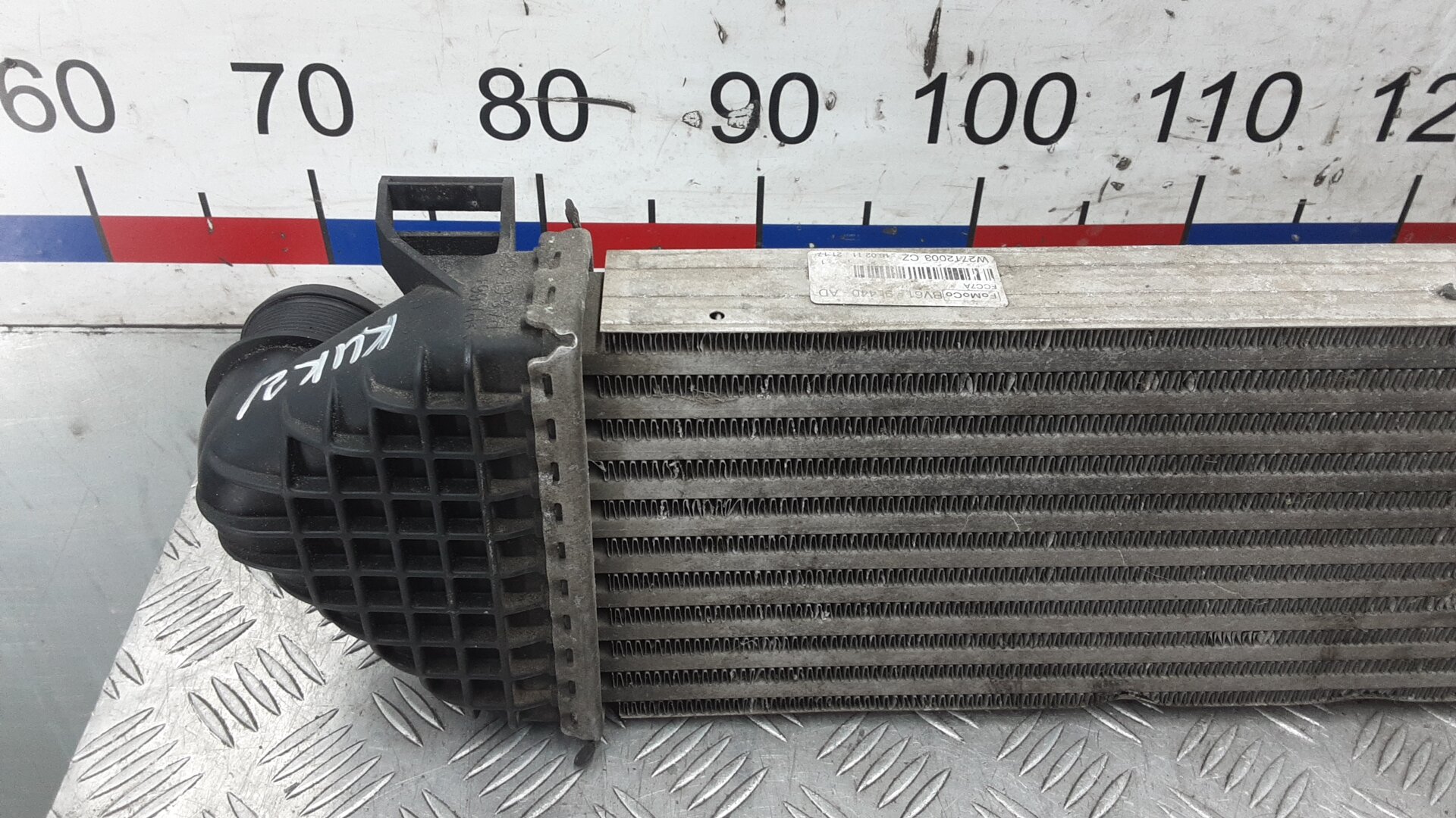 Радиатор интеркулера FORD FOCUS 3, Номер BV619L440AD, W2712003CZ — фото 1