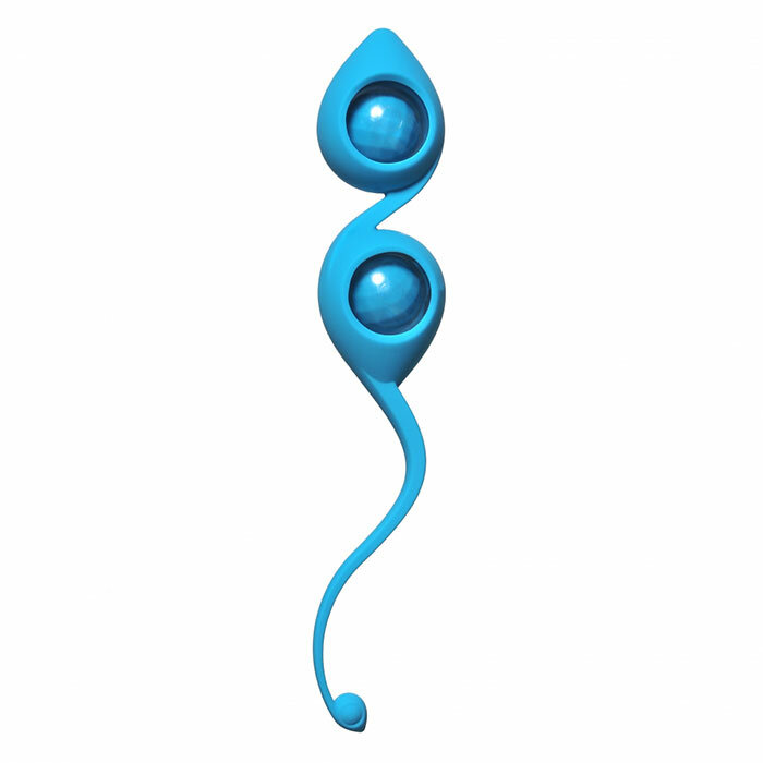 Lola games Вагинальные шарики Emotions Gi-Gi 19.5 см, D: 3.5 см, длина: 19.5 см, голубой