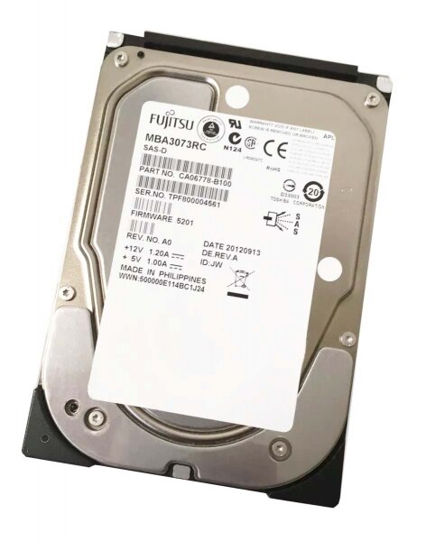 Жесткий диск Fujitsu MBA3073RC 73,5Gb SAS 3,5" HDD