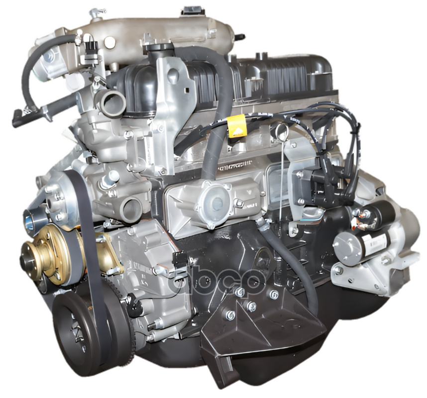 Двигатель УМЗ-4216 (АИ-92 107 л. с.) ГАЗ-3302 Бизнес, поликлиновой ремень,(чугунный блок) (ОАО УМЗ) № УМЗ арт. 42161000402170