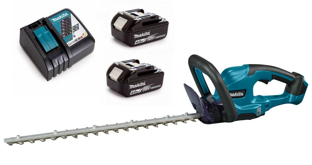 Кусторез аккумуляторный Makita DUH507RME (18V, 2 x 4 Ач , з/у DC18RC)