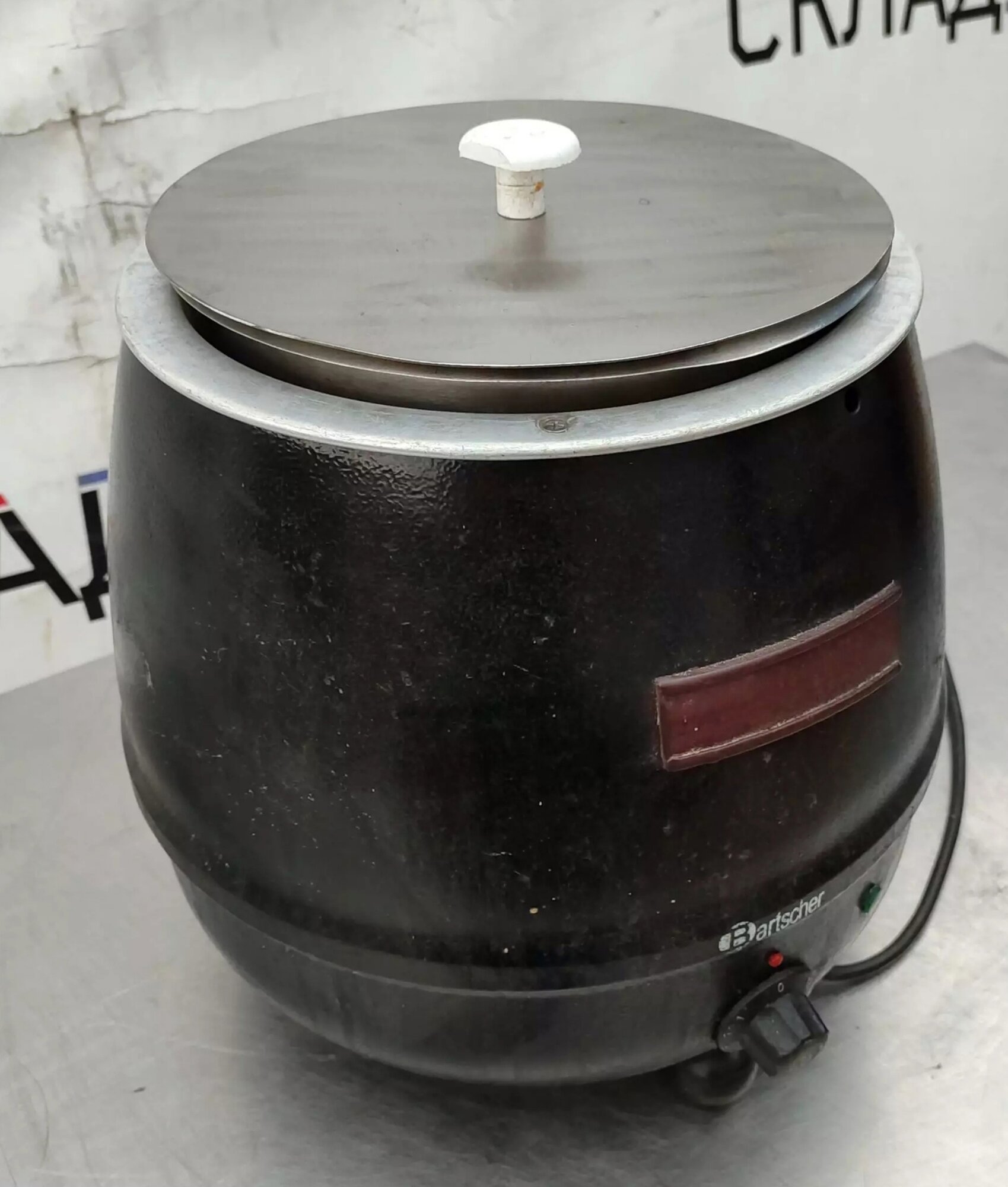 Мармит Basrtcher SB-6000, нержавеющая сталь, настольный, 10л — фото 1