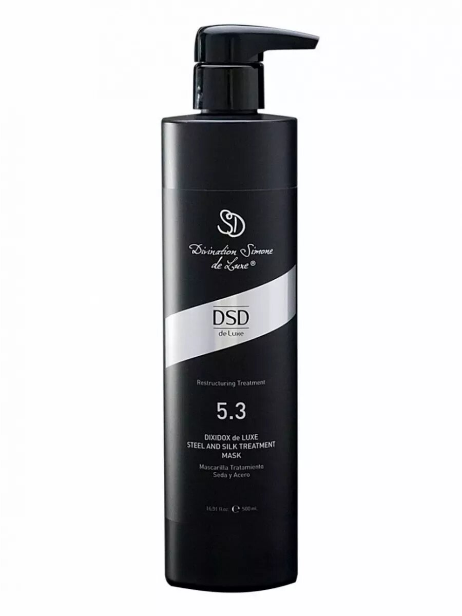 DSD de Luxe 5.3L Восстанавливающая маска Сталь и шёлк 500мл