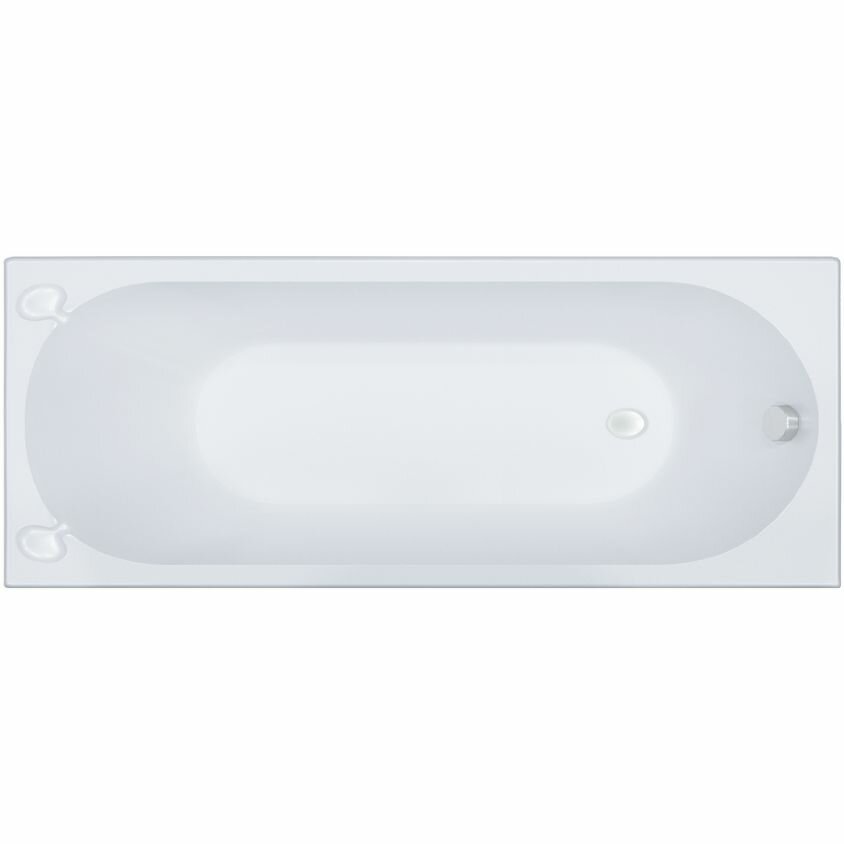 Ванна прямоугольная Тритон акриловая Стандарт Экстра 1300х700х560 мм (Н0000099326), (без монтажного комплекта/ножек)