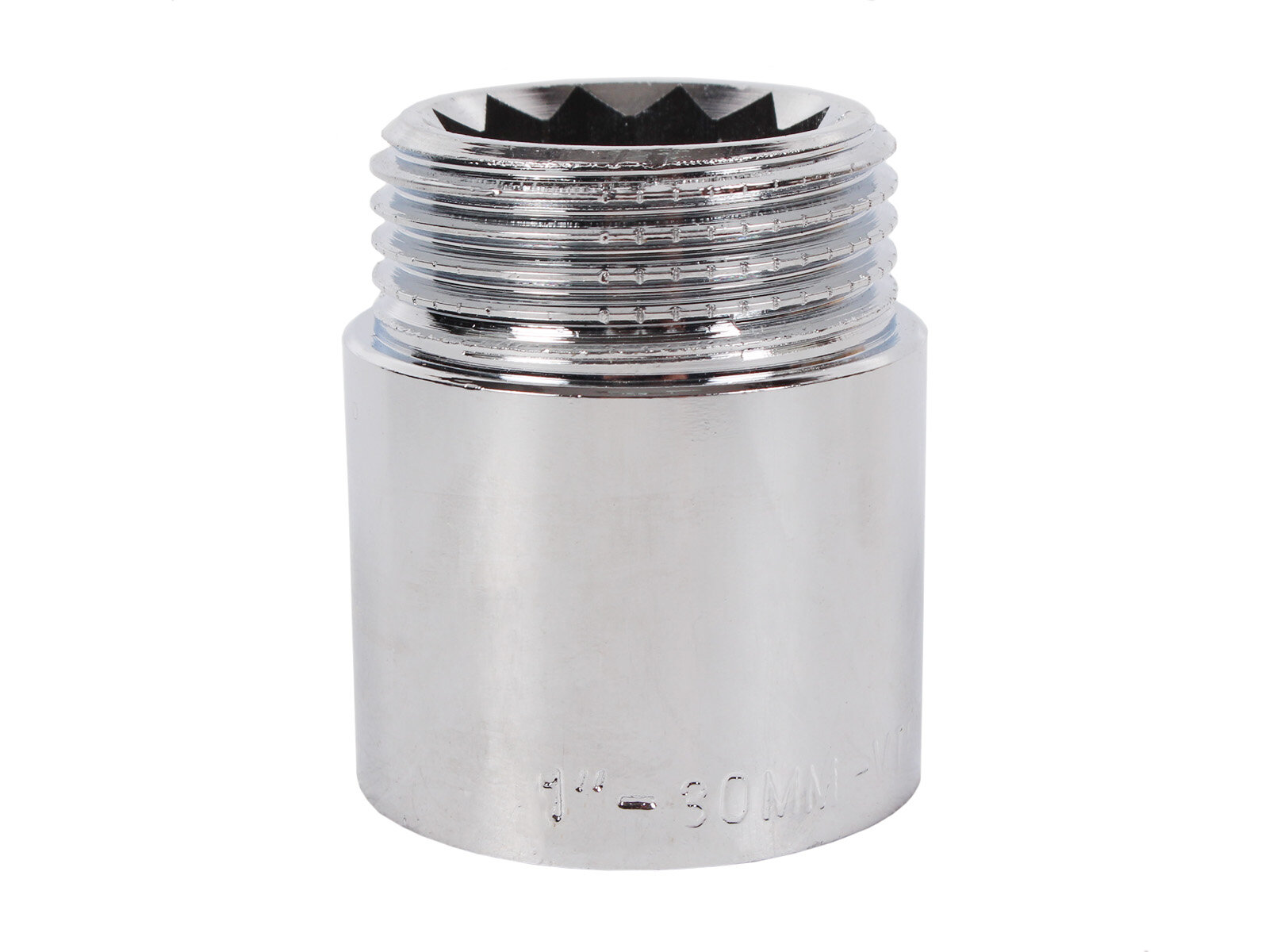 Удлинитель 1 дюйм на 30 мм хромированный ViEiR