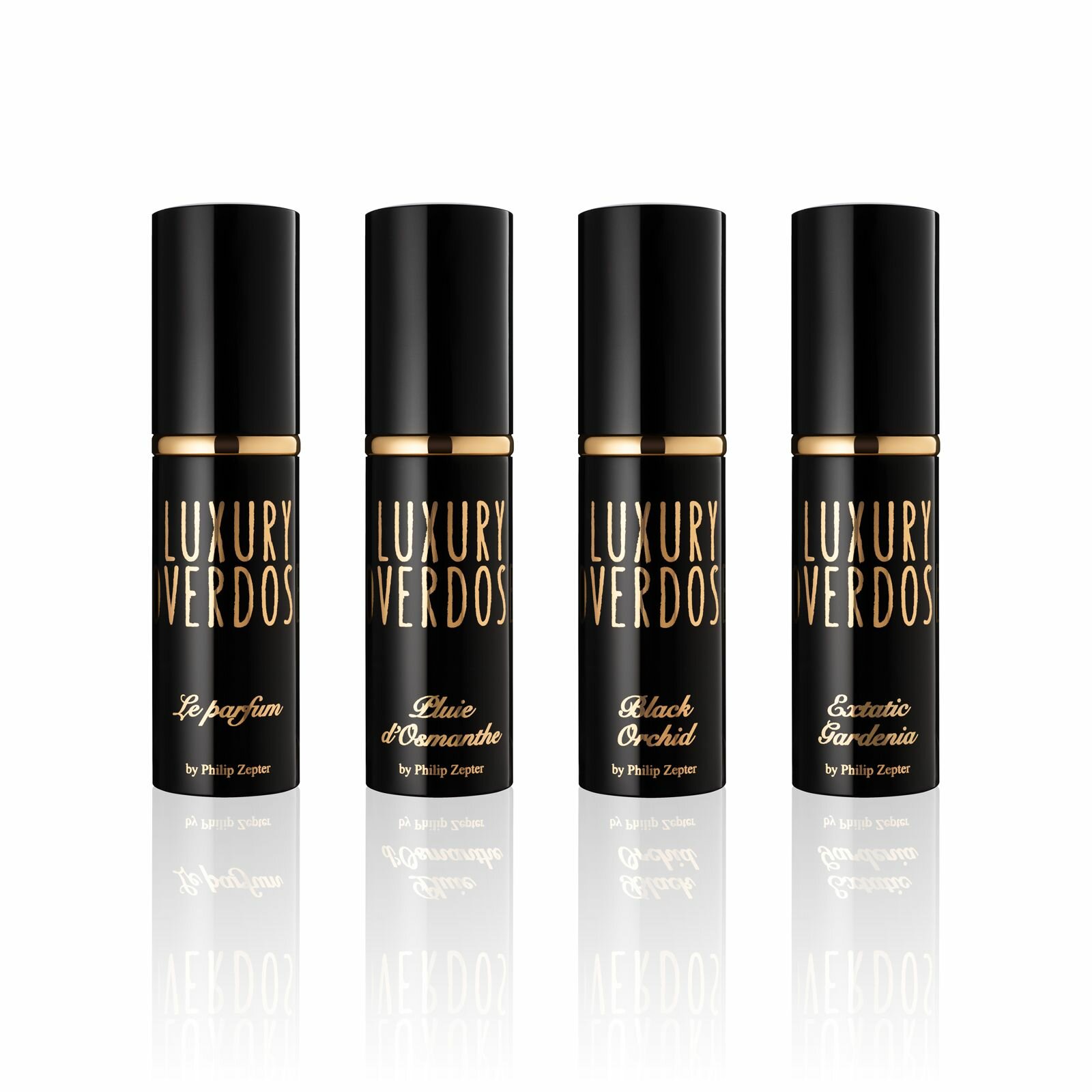 Французкие духи набор пробников унисекс Luxury Overdose/ 4 шт. по 10 мл от Zepter