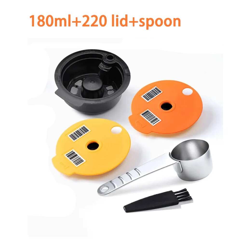 Многоразовые капсулы iCafilas для кофемашины BOSCH-s Tassimo 180-220lid-ss