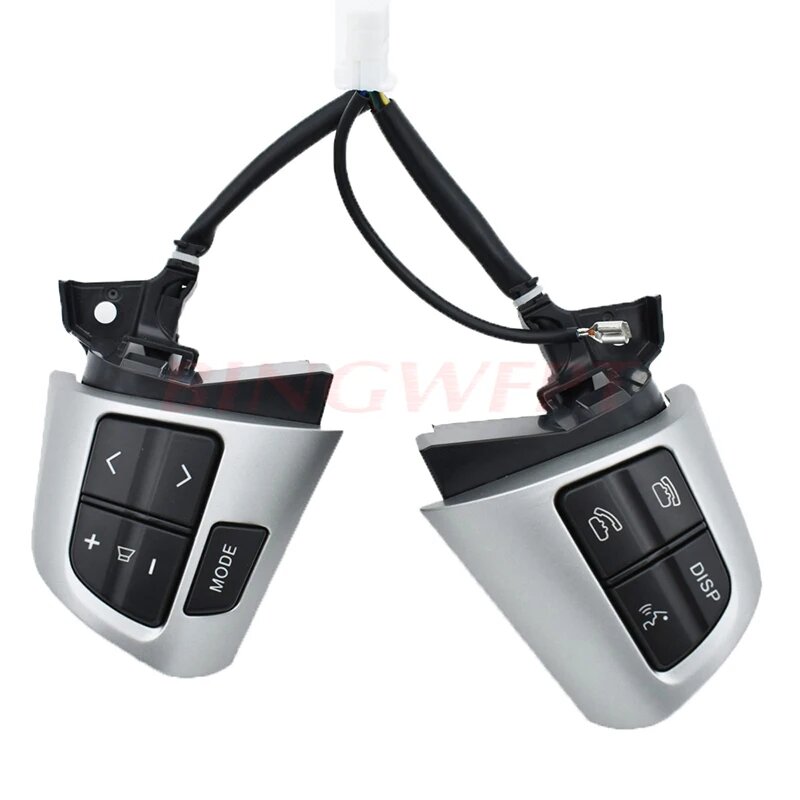 Высококачественная кнопка управления аудио на руль для TOYOTA COROLLA 2010-2013 A * DE150 N * DE150 NR * E150 ZR * E15 ZZ * E150 84250-02230 Silver button