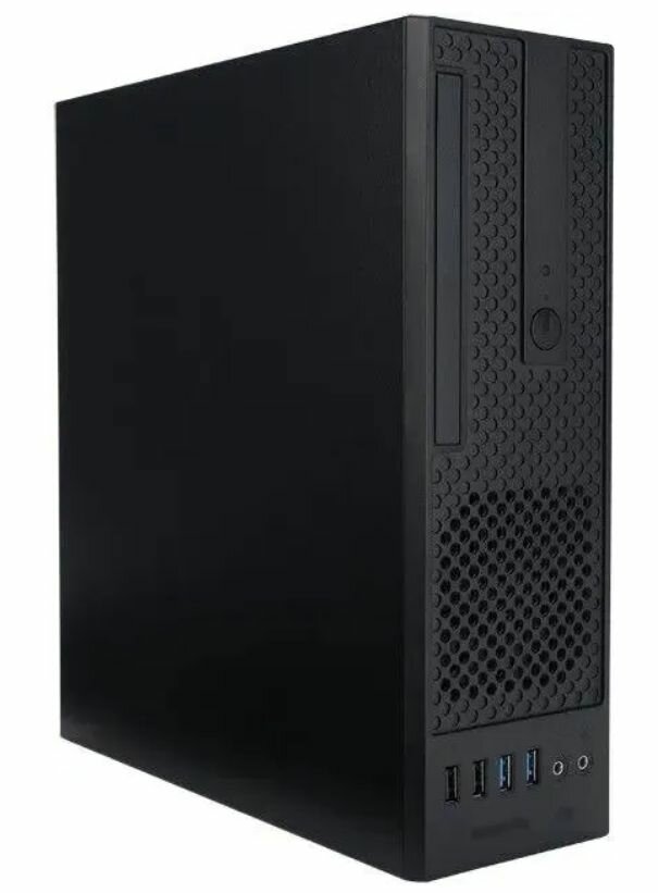 Компьютерный корпус In Win CJ708BL IP-S265AU7-2 (CJ708BL 6137379) черный - Slim Desktop, Micro-ATX, USB 2.0 Type-A, USB 3.2 Gen 1 Type-A