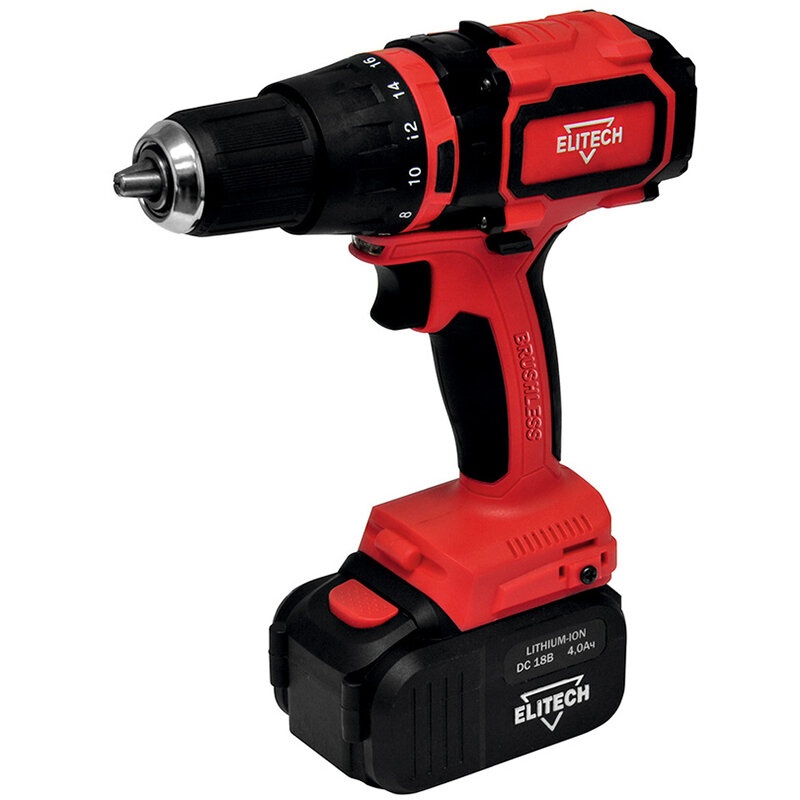 Шуруповерт Elitech ДА 18УБЛ2 E2201.002.02