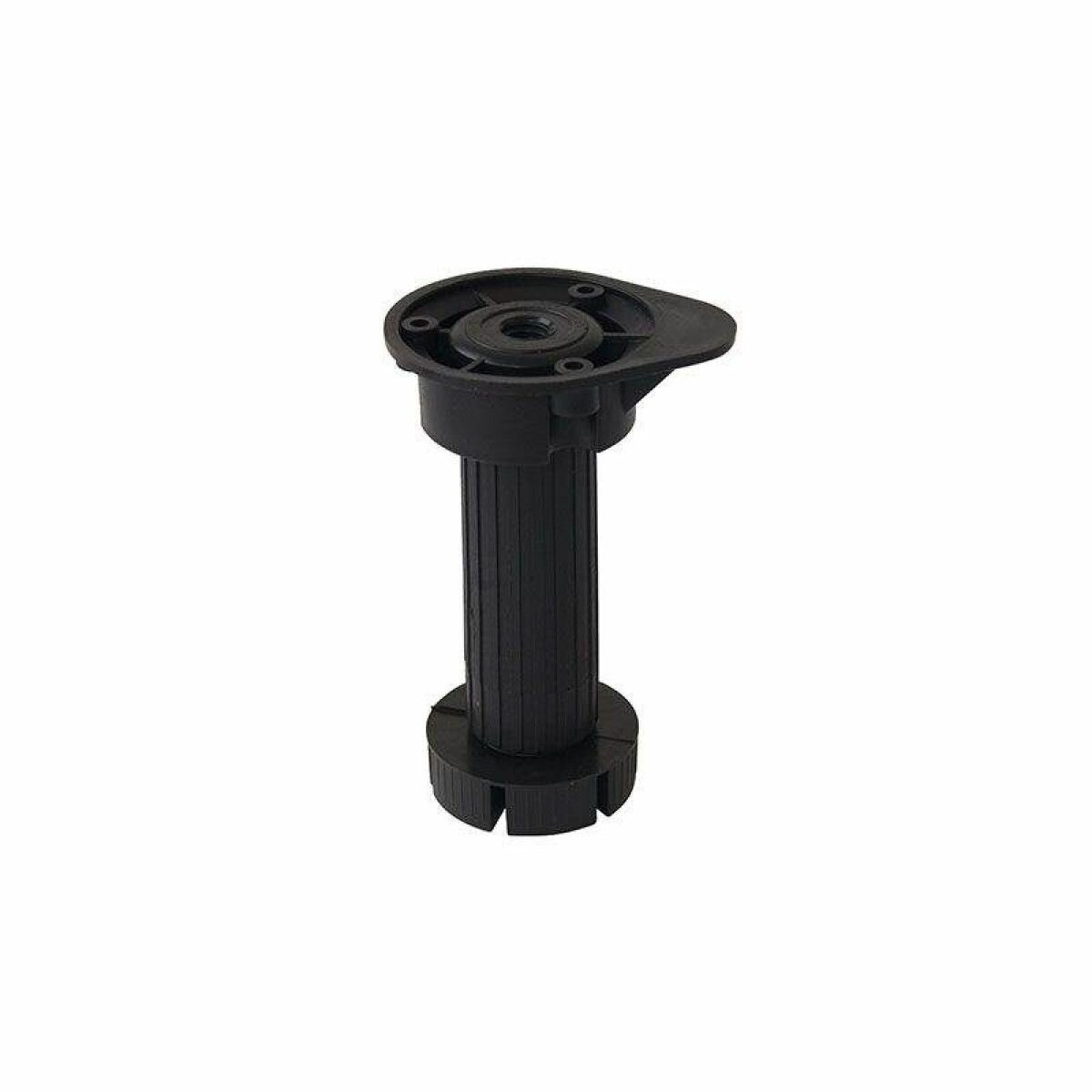 Опора цокольная FIRMAX, H 120 мм, пластик, черный