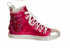 Игрушка на елку Кеды 11.5см красные