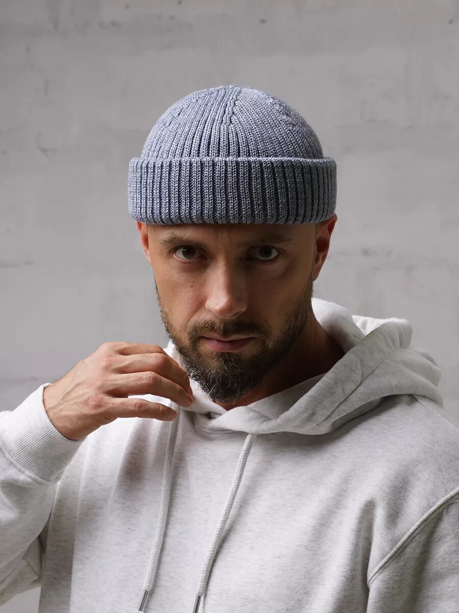 Шапка-бини для мужчин