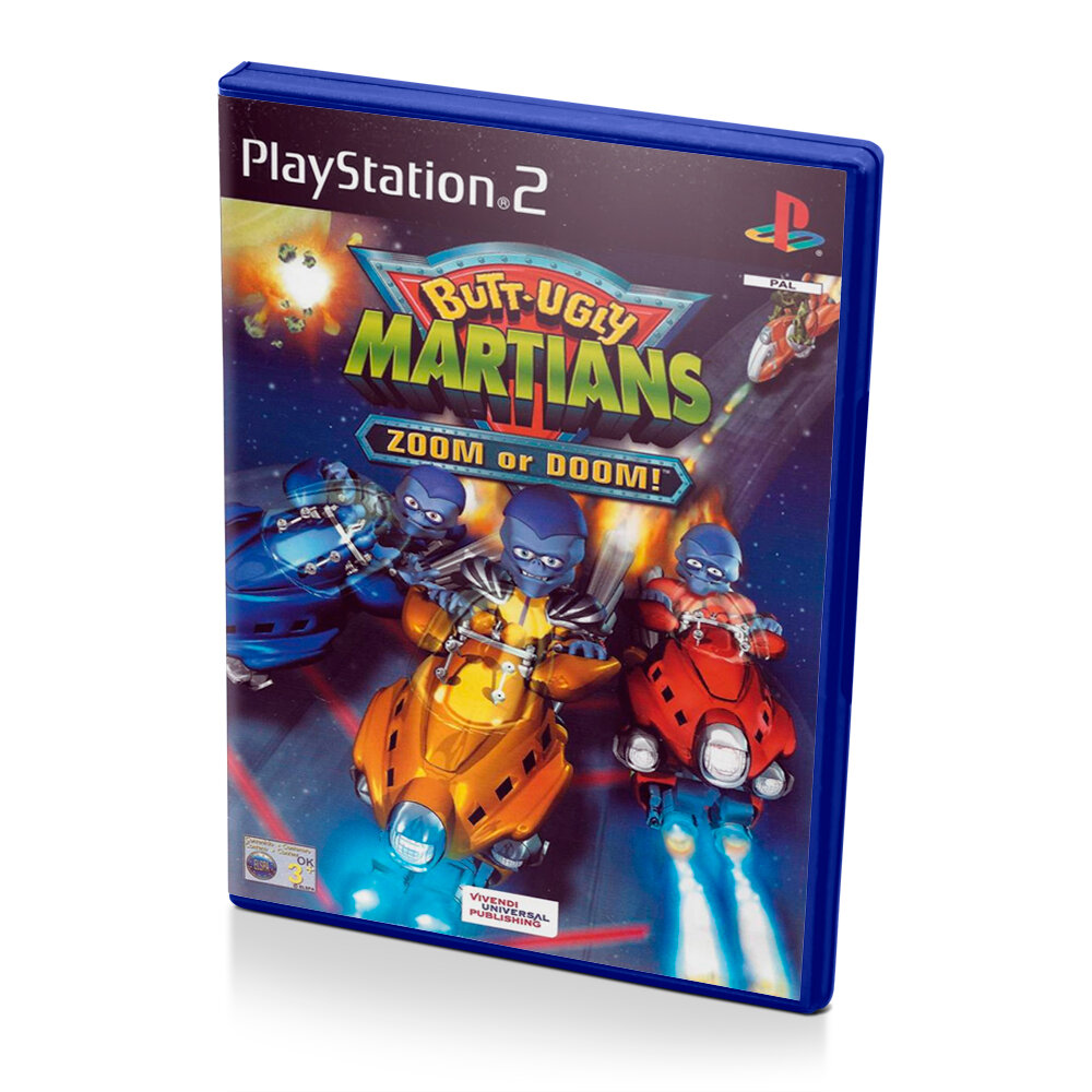 Butt-Ugly Martians Zoom or Doom! (PS2)