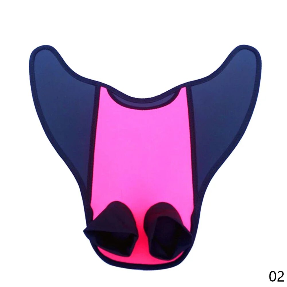 Моноласты для плавания, русалка, детские и взрослые Розовый, Adult Rose Red