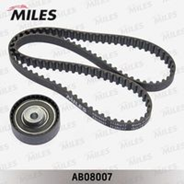 MILES AB08007 (AB08007) ремень грм зубчатый с роликами, комплект