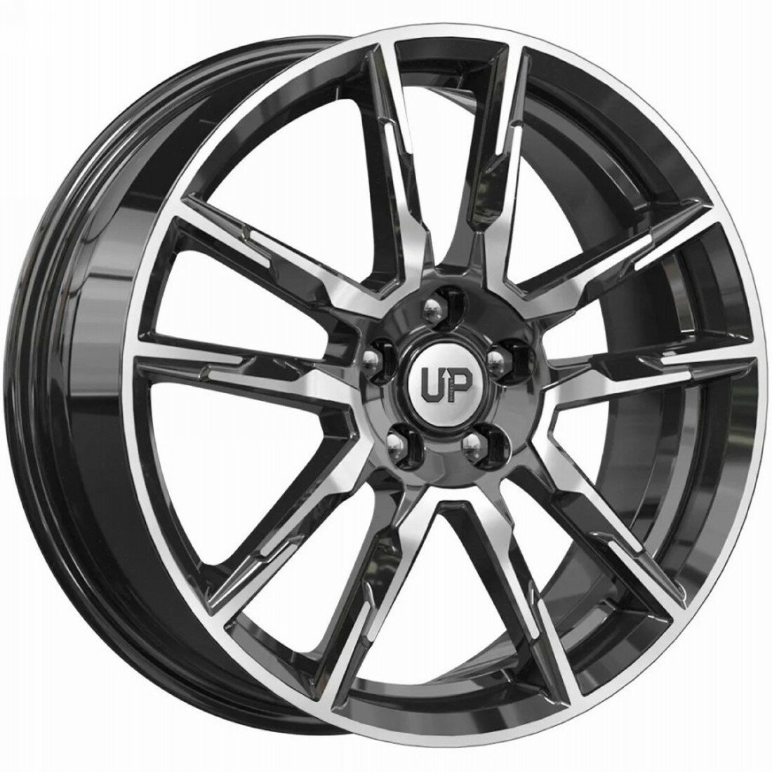Колесный диск Wheels UP Up107 6,5x17 5x100 ET45 54,1 New Diamond литой для автомобиля