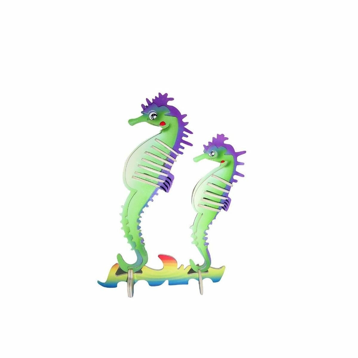 Деревянный конструктор "Морские коньки" Сборная модель Чудо-дерево