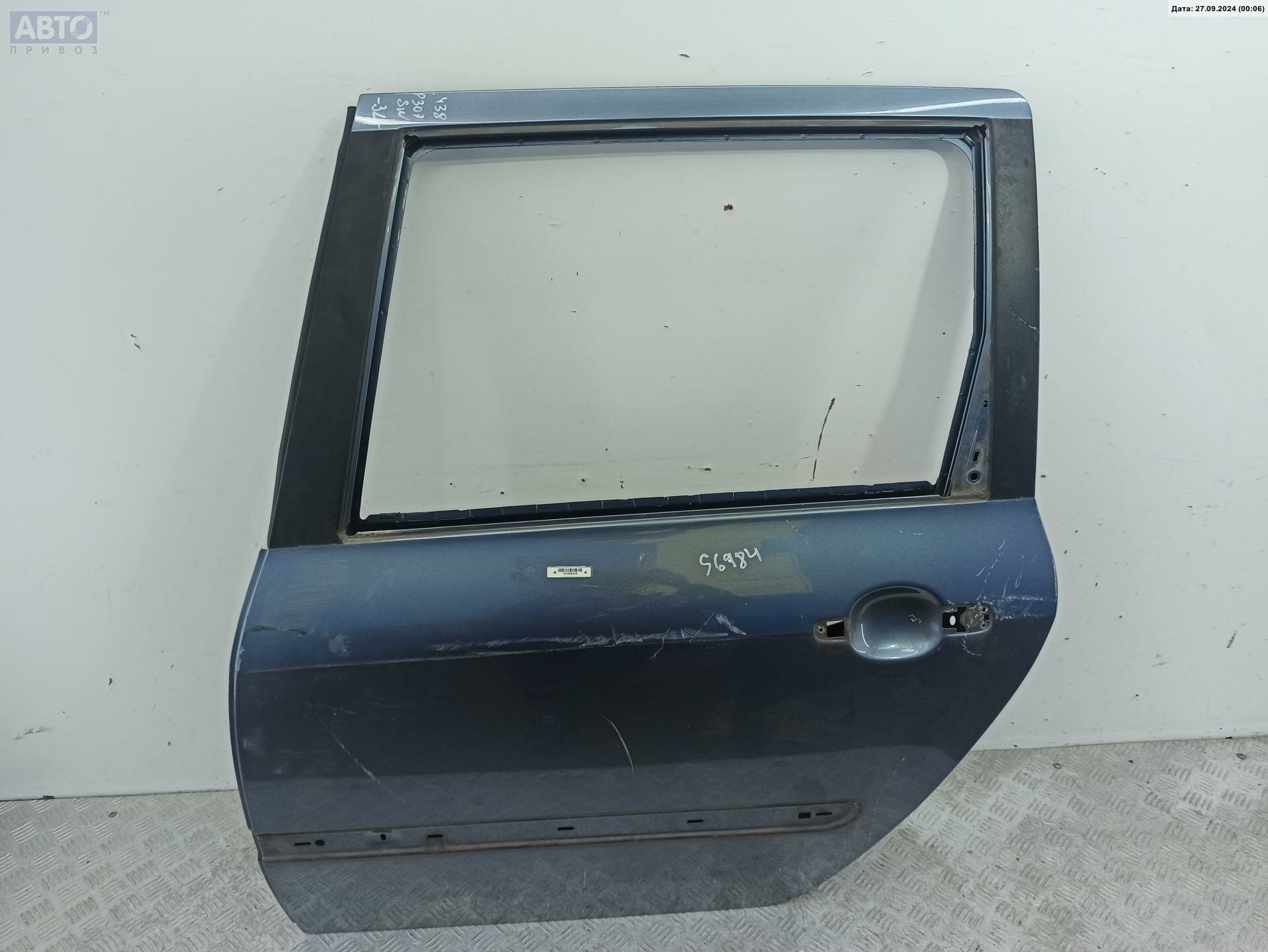Дверь боковая задняя левая Peugeot 307