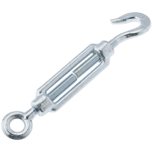 Талреп М12 крюк-кольцо DIN1480 для троса ход 80мм (GoralMet) (9 шт. в наборе)