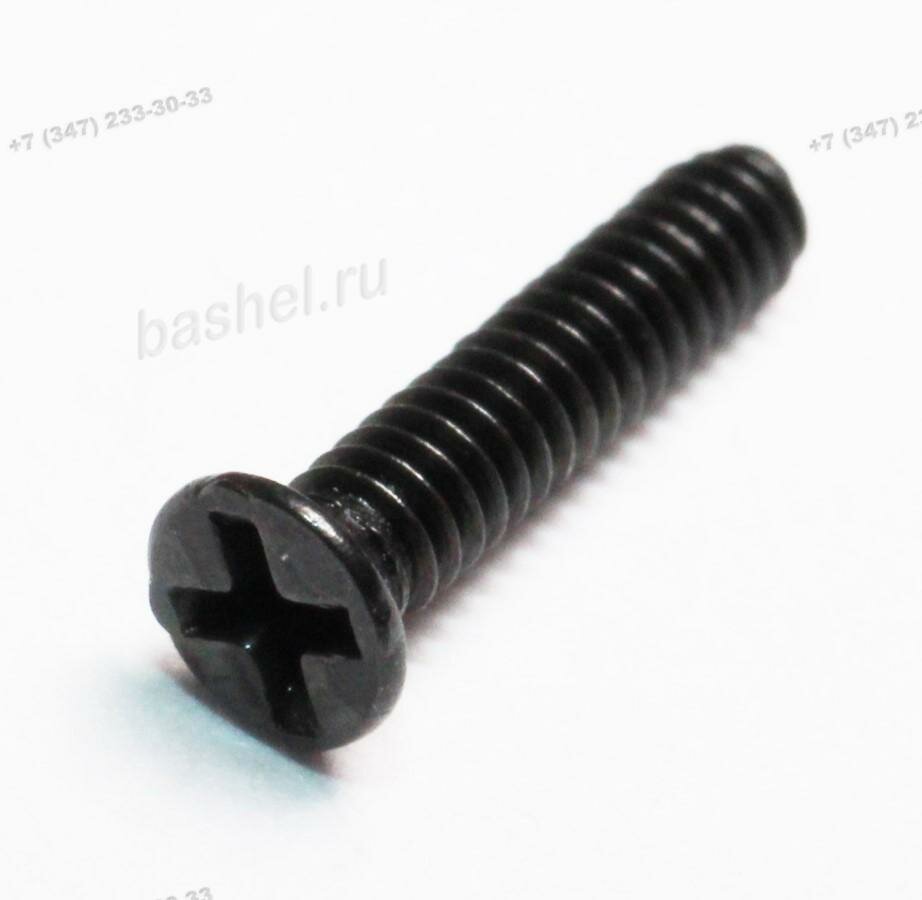 Винт М1,6х8 потай, крест