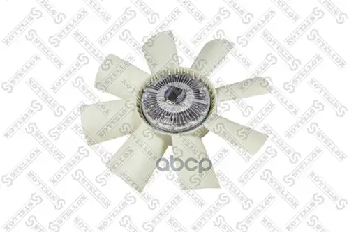 Вискомуфта привода вентилятора ! с крыльчаткой d=680 8 лопастей Scania 114/124 Stellox арт. 8105132SX