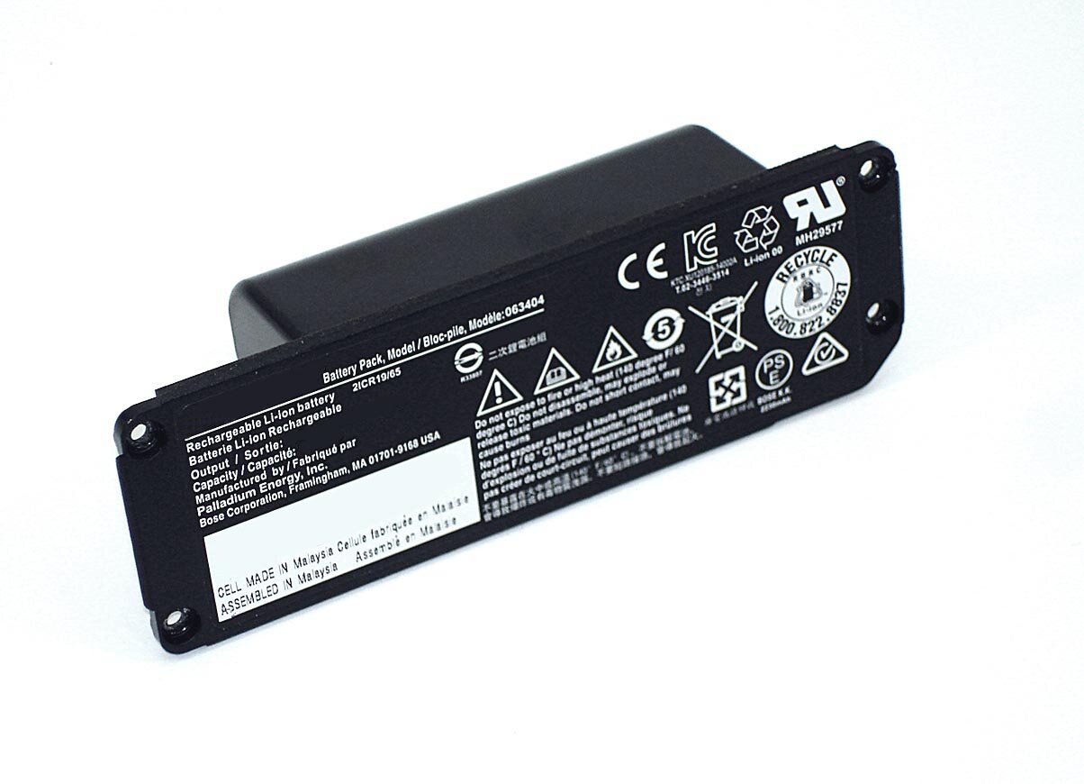 Аккумулятор 061384 для акустики Bose Soundlink Mini 7.4V 2230mAh