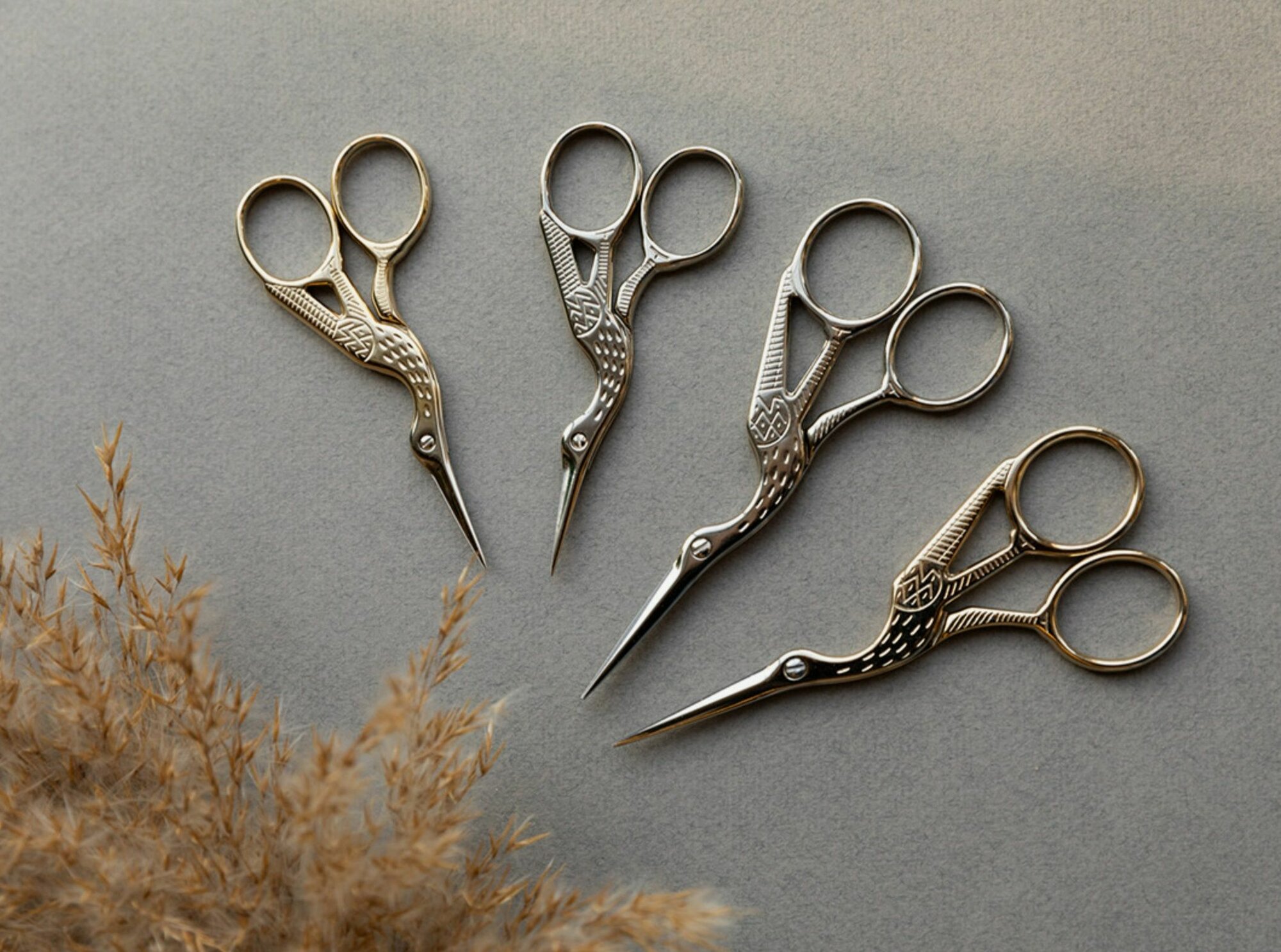 Ножницы Prym вышивальные 9 см "Аист"