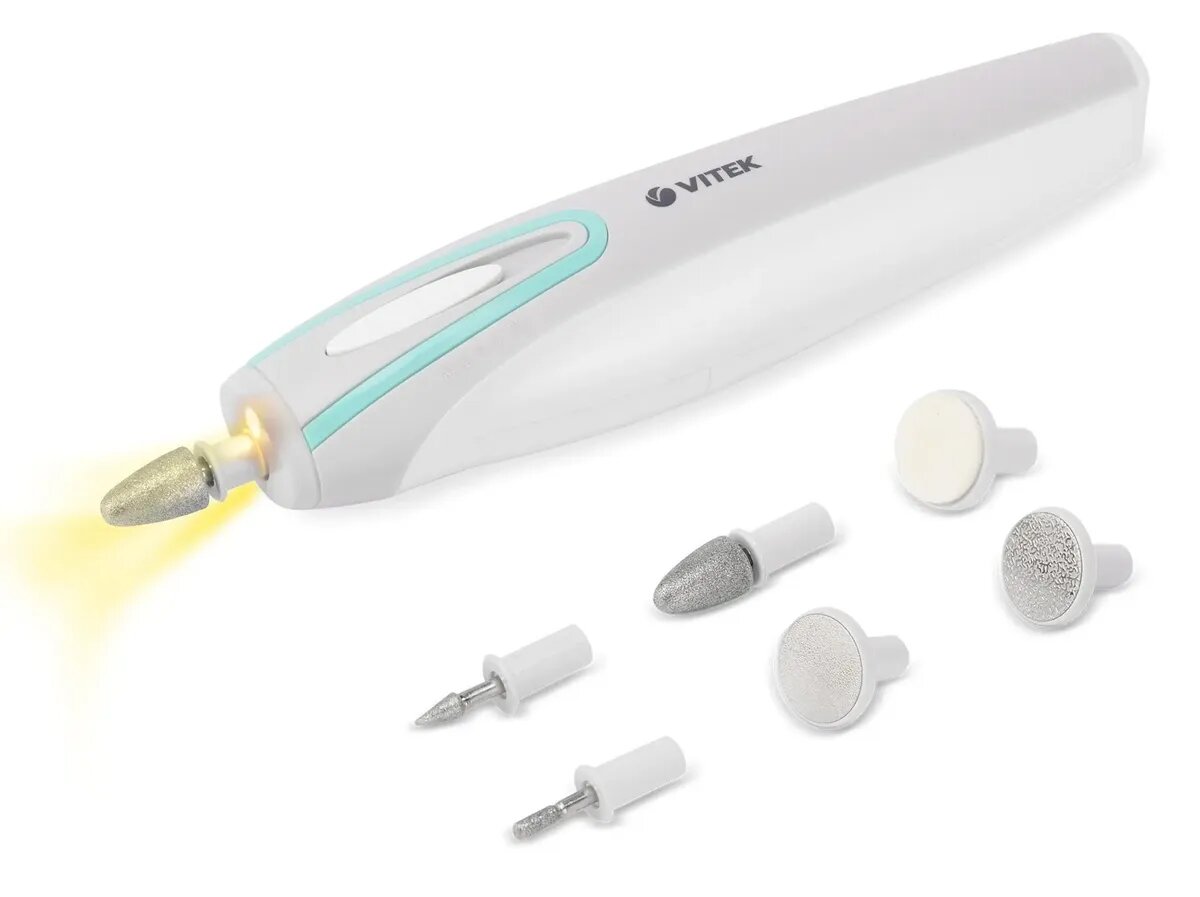 VT-2212 / Маникюрный набор Vitek VT-2212, зеленый