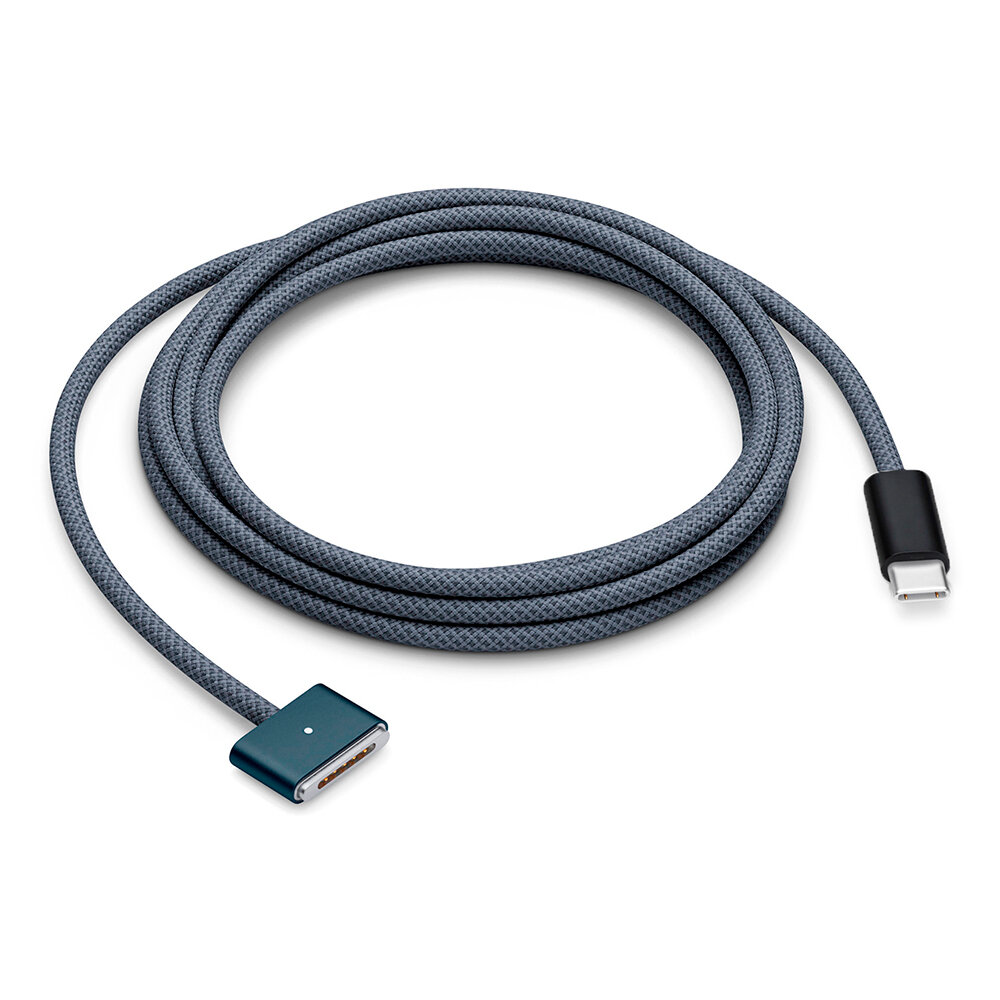 Кабель для блока питания ноутбука Apple MacBook USB-C на Magsafe 3 Midnight Black