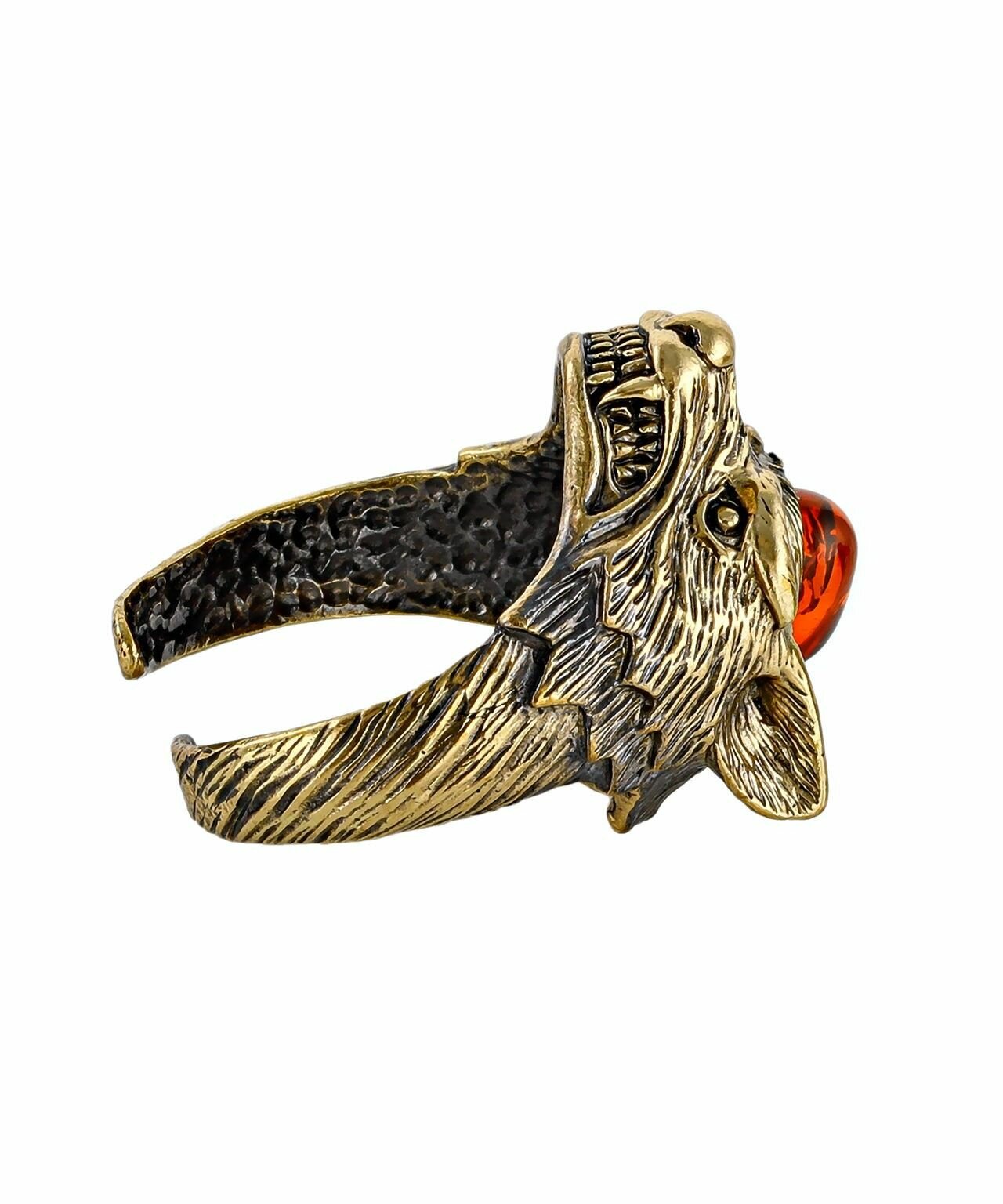 Кольцо, янтарь