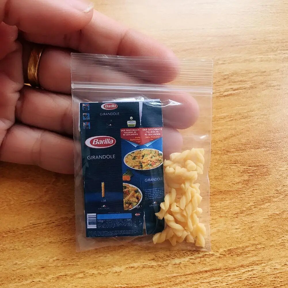 Мини паста Barilla Granule, style2, для кукольного домика