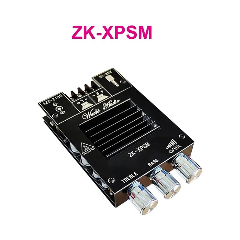 Creadvent ЗК-ХПС двухканальный усилитель мощности Bluetooth ZK-XPSM