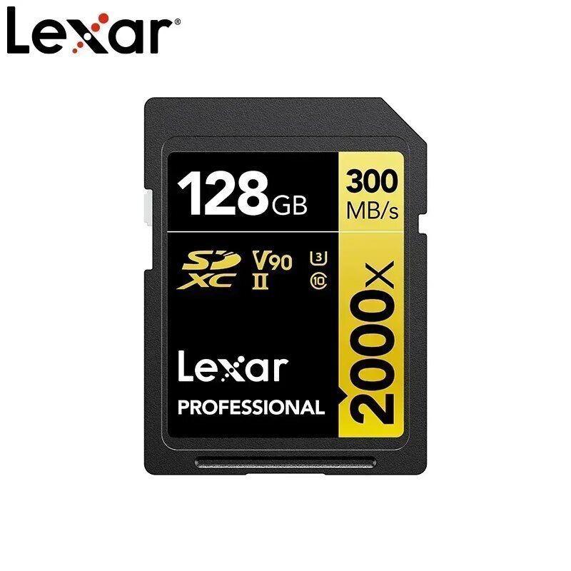 Lexar SD-карта памяти 32/64/128/256/512 ГБ 2000X-128GB
