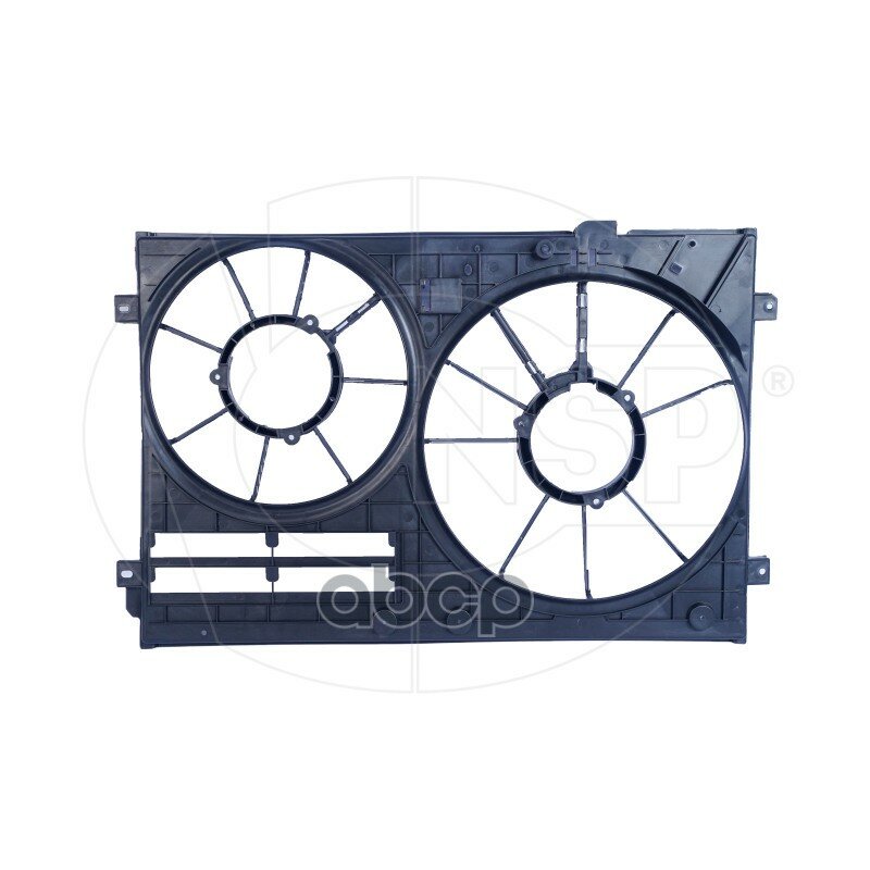 Диффузор SKODA Octavia (08-13) радиатора (без моторов) NSP NSP арт. NSP081K0121205AD