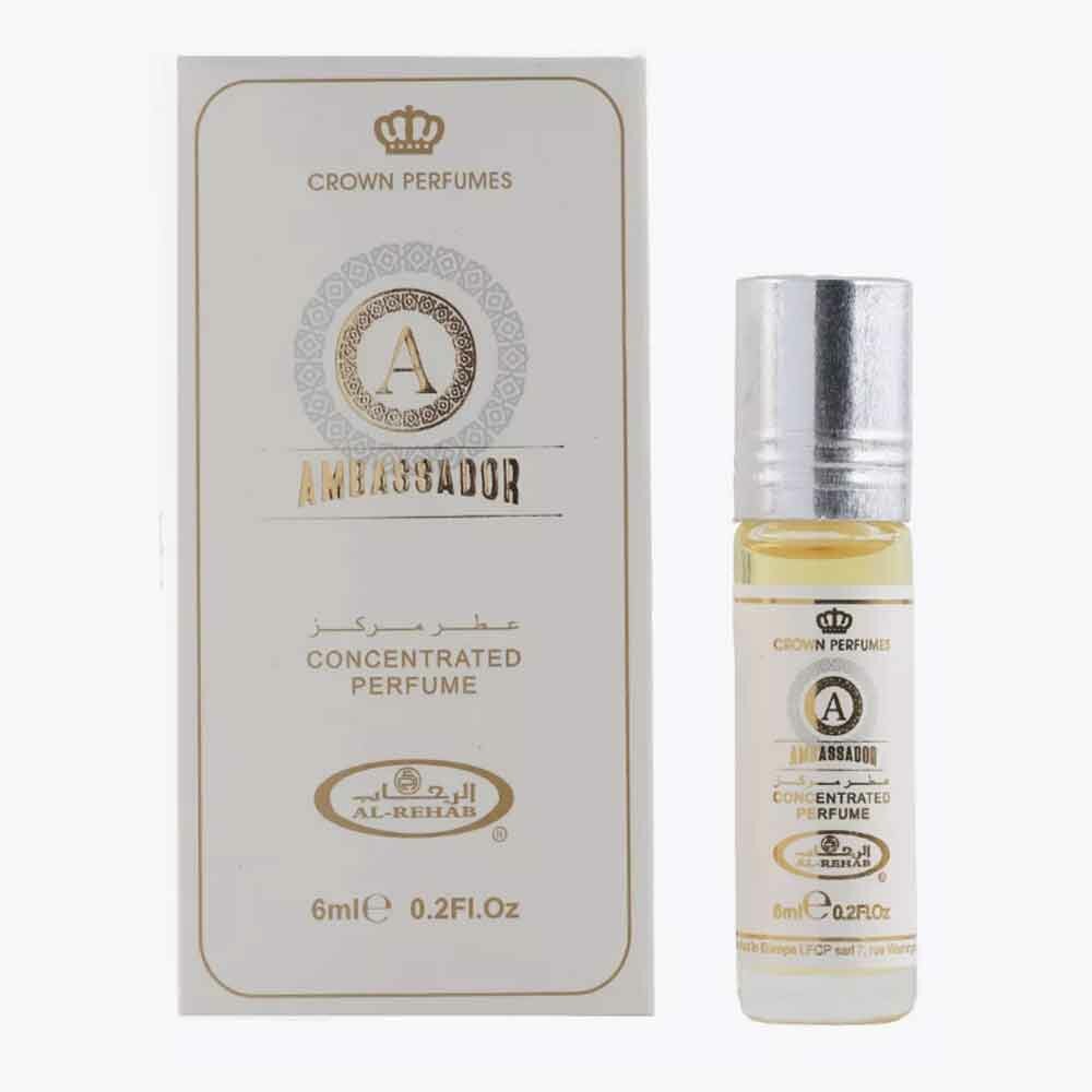 Духи масляные для женщин Crown Perfumes Ambassador, цветочно-ванильный, 6 мл