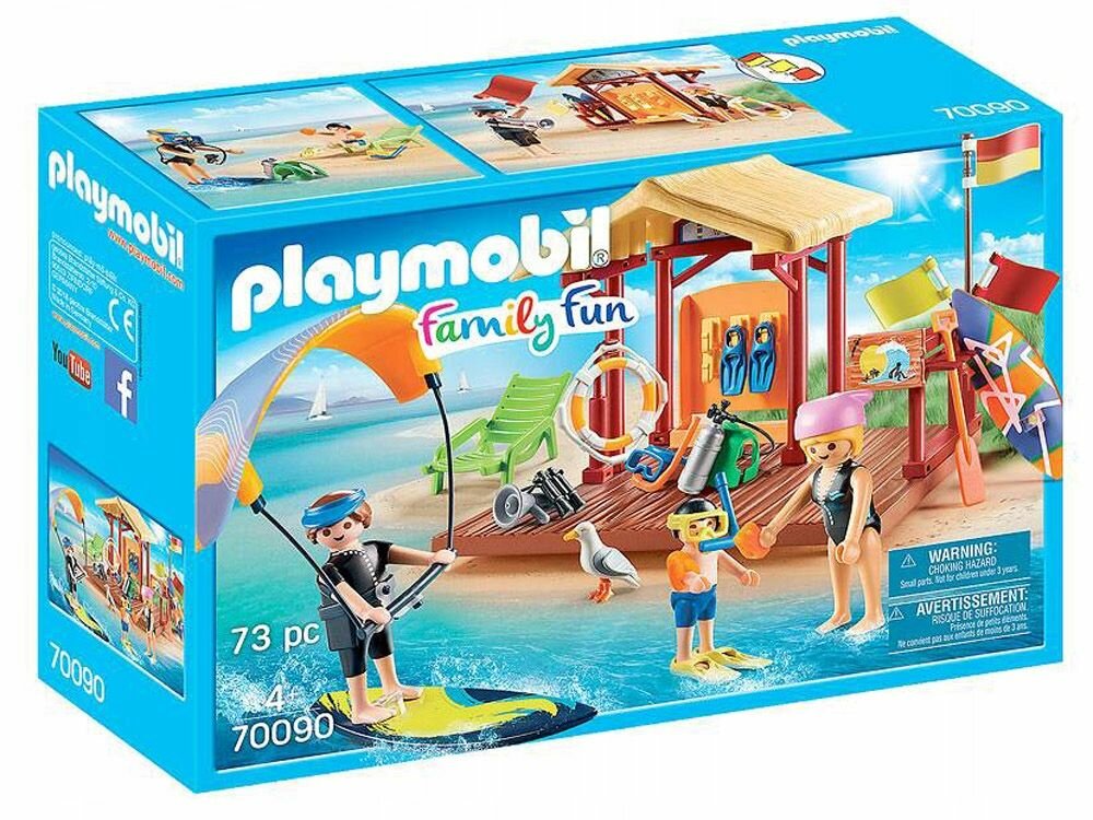 Конструктор Playmobil Family Fun - Школа водных видов спорта - Плеймобиль 70090