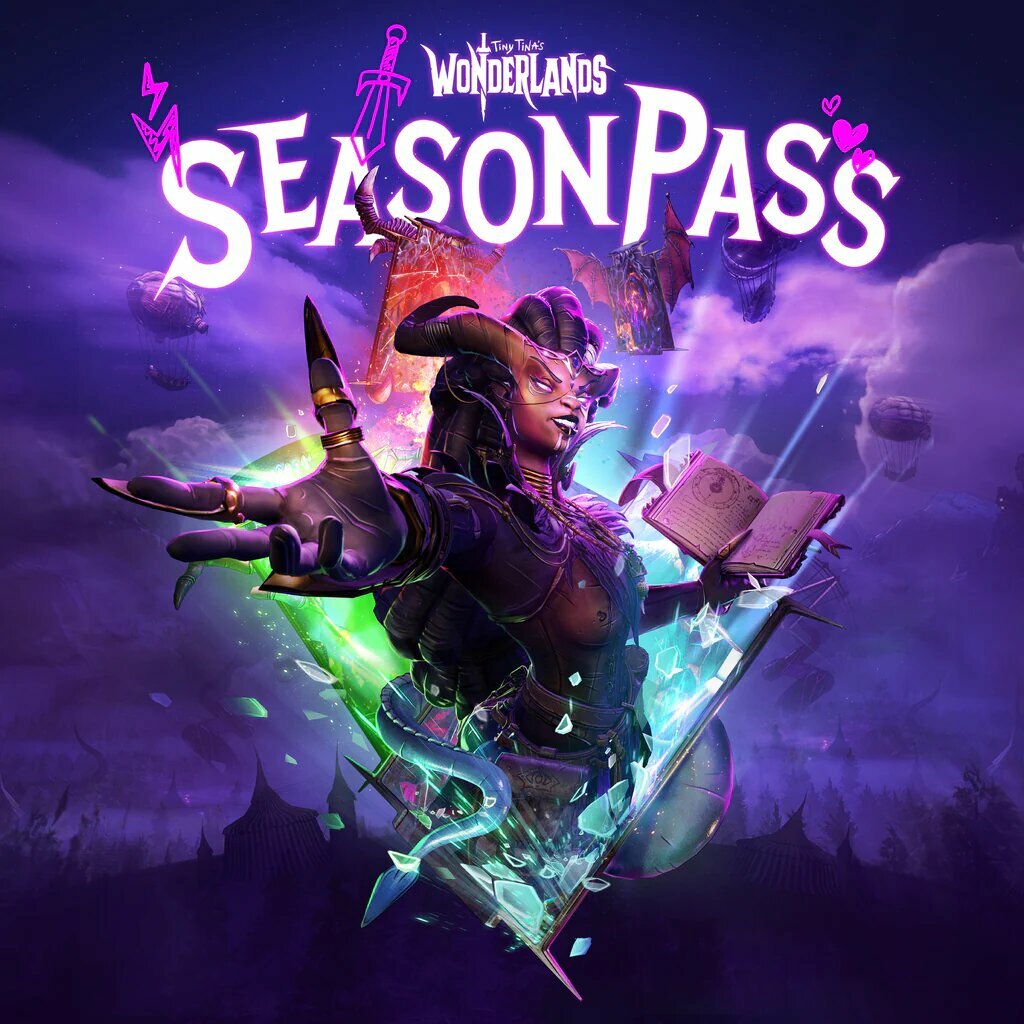 Дополнение Tiny Tina's Wonderlands: Season Pass, цифровое издание PlayStation 4 и PlayStation 5, регион Турция / код пополнения баланса