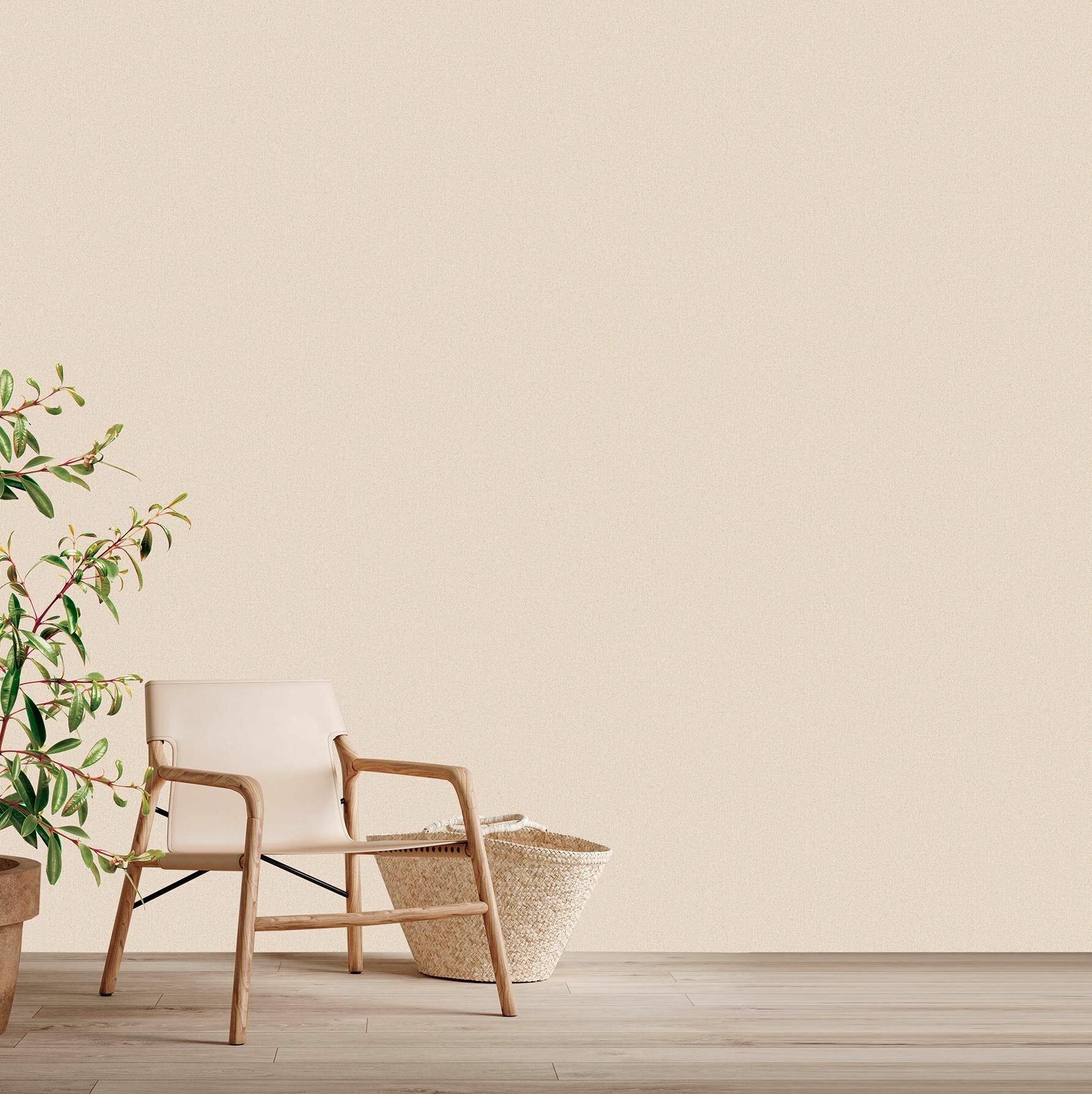 Обои виниловые 1.06х10м на бумажной основе, плотные, матовые, рогожка