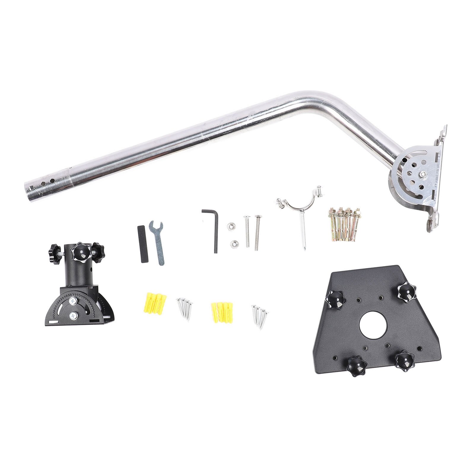 Кронштейн для спутниковой антенны, регулируемый 360°/160°, удлиненный, из легированной стали