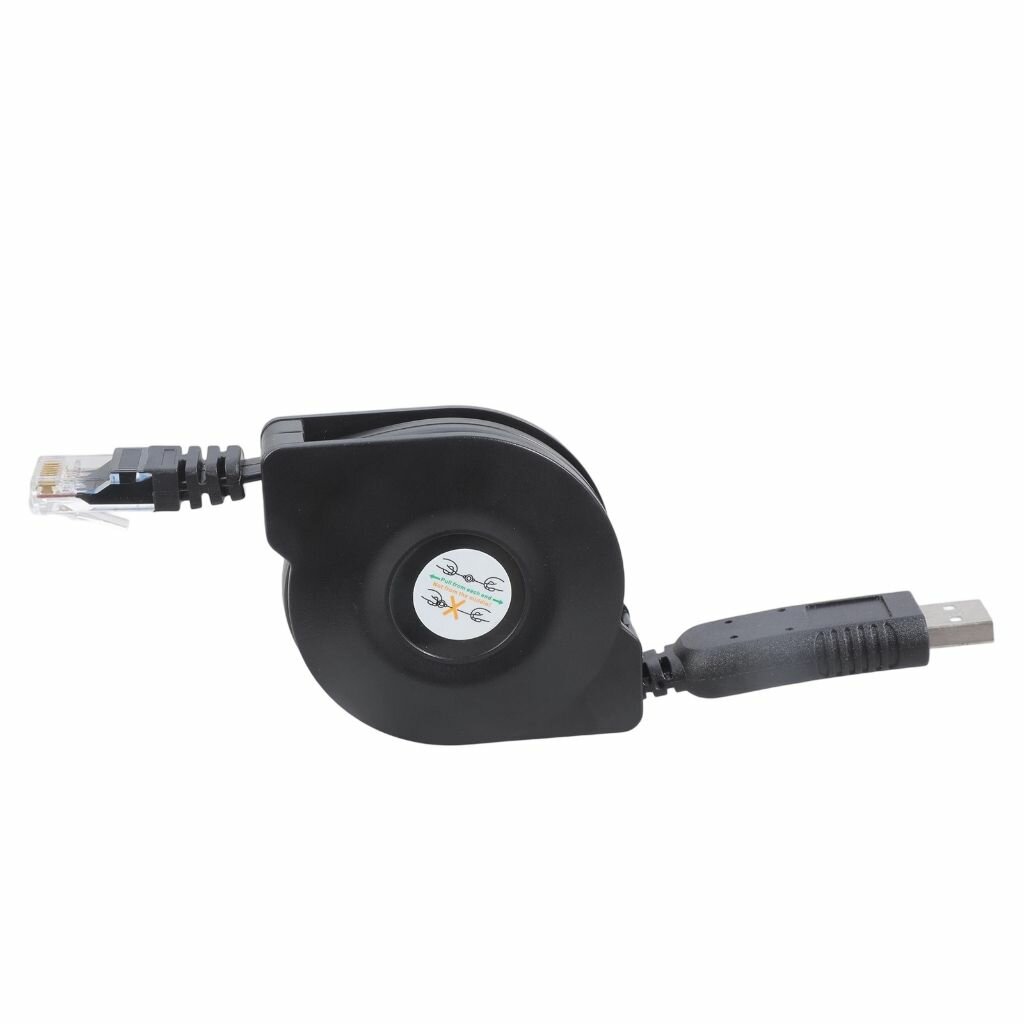 Телескопический кабель для передачи данных от USB к RJ45 switch router console