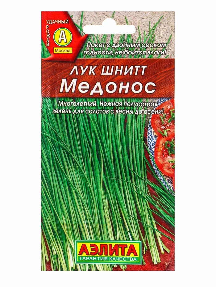 Семена Лук шнитт Медонос Мн, Ц/П,0,5 г 10944998