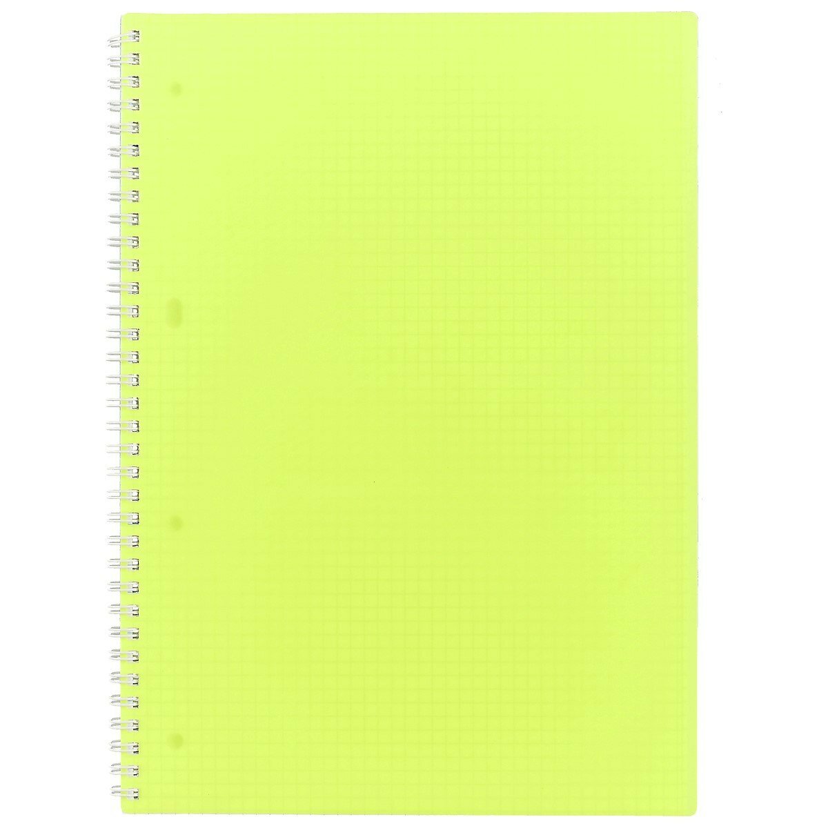 Тетрадь в клетку Hatber, Diamond Neon, А4, 80 листов, желтая