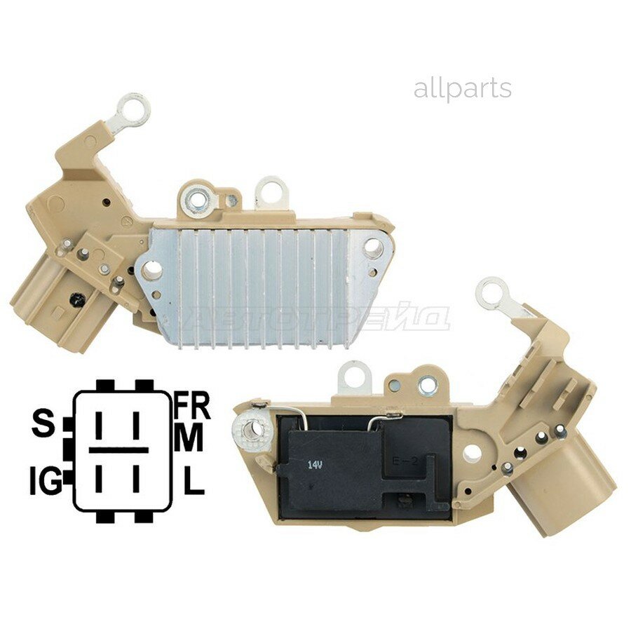 SAT ST-27700-31040 Реле-регулятор напряжения генератора TOYOTA 4RUNNER/FORTUNER/LAND CRUISER ##J7#/##J12# 1GRFE