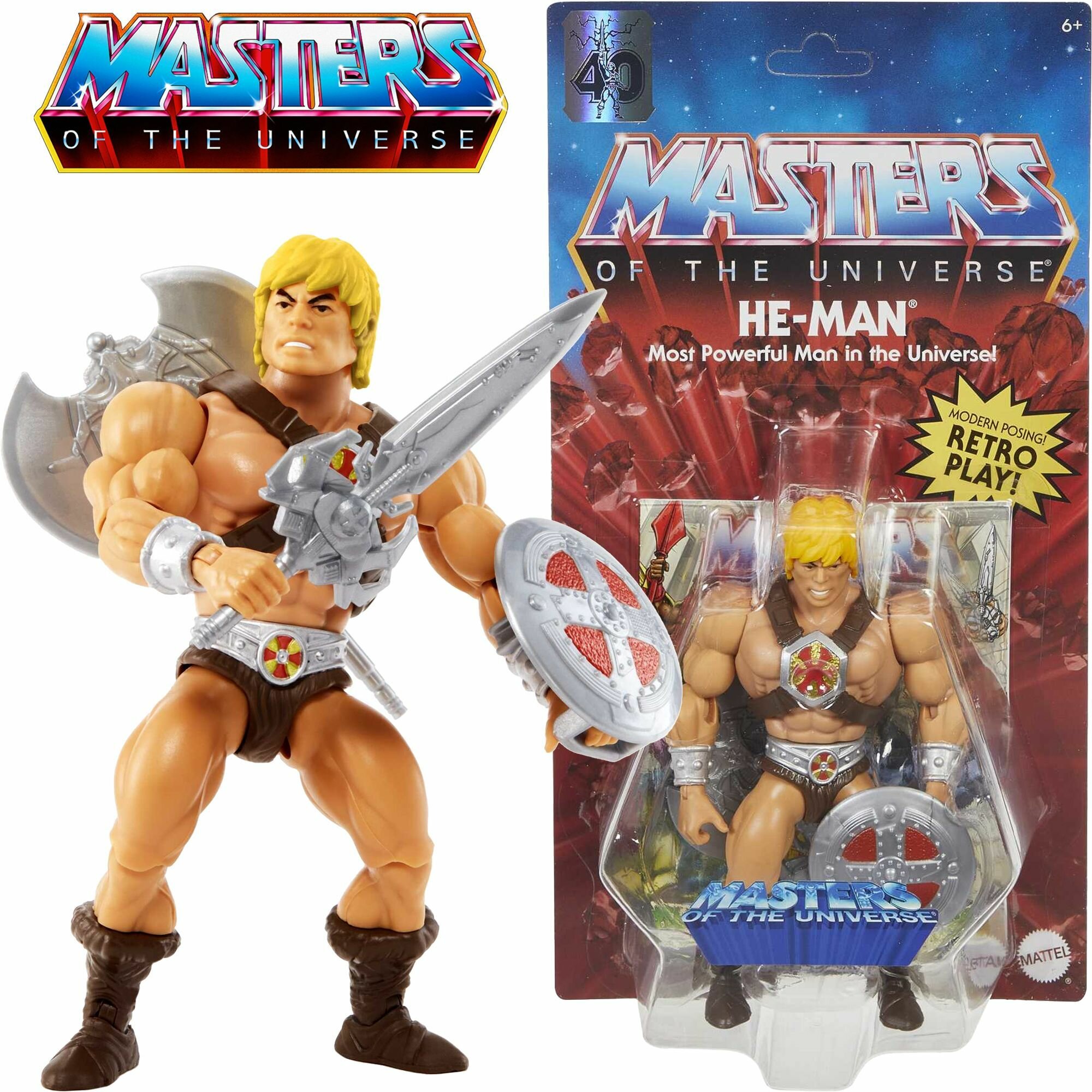 MOTU, Повелители Вселенной, He-Man, Фигурка