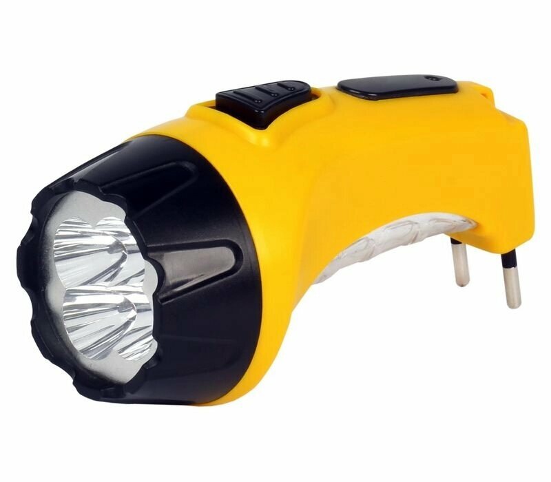 Фонарь ручной светодиодный (SBF-87-Y) 4+6 LED