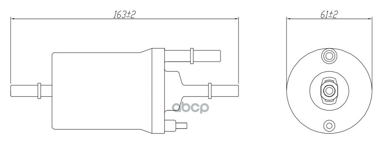 Фильтр топливный S&K арт. SKFF1006