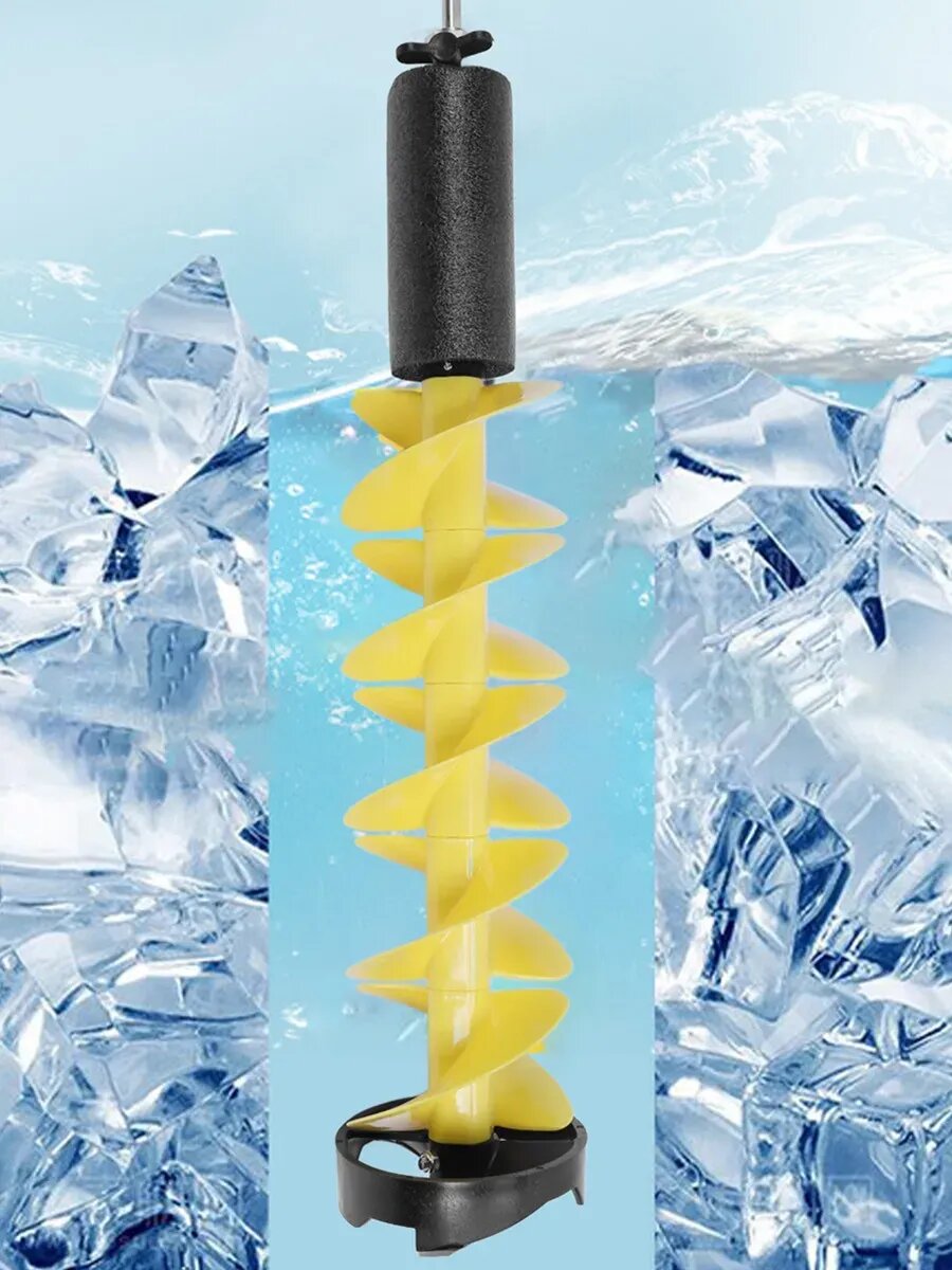 Шнек для Шуруповерта, Ледобур для зимней рыбалки